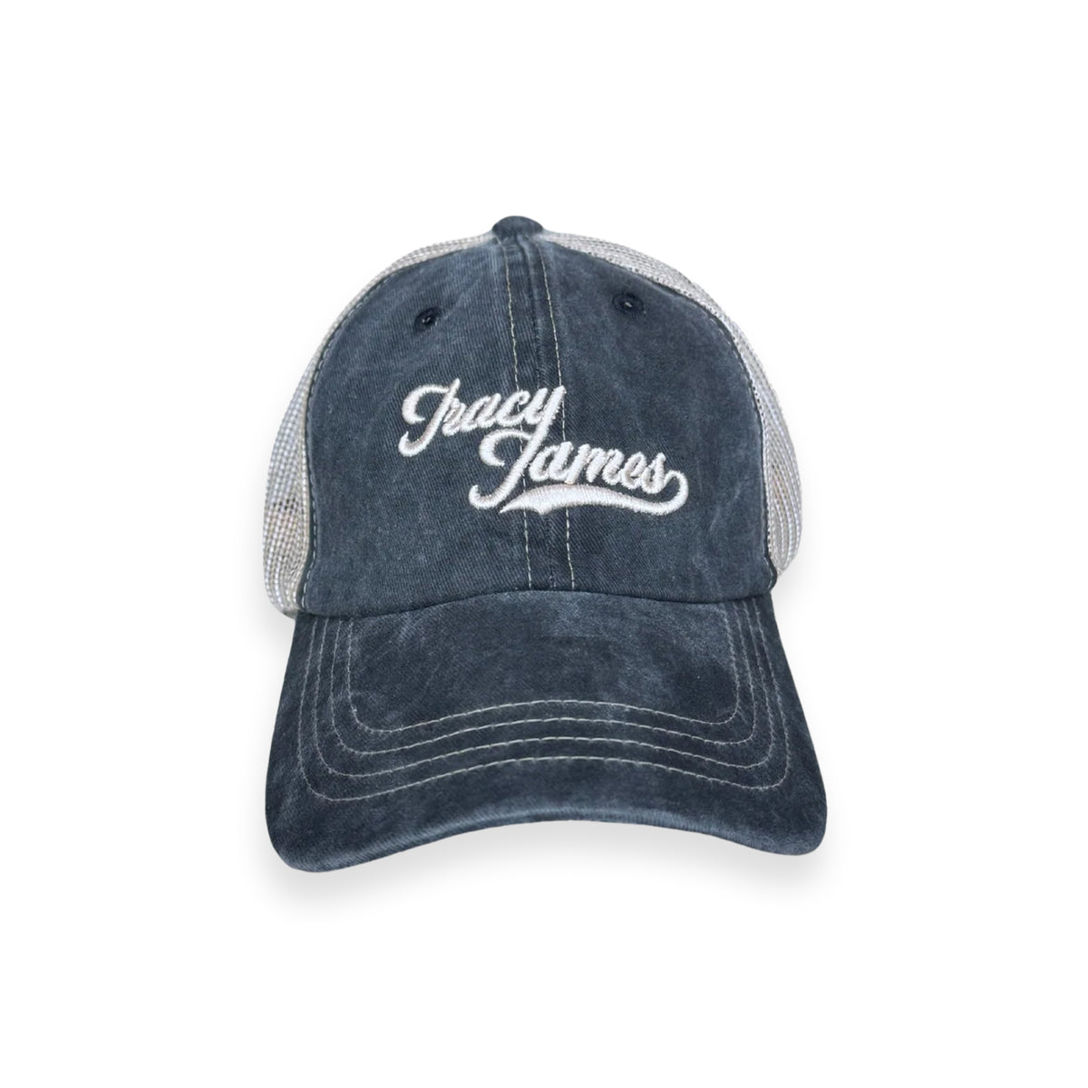 TJ Sport Washed Trucker Hat Black – Tracy James Collection